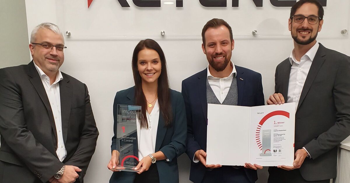 Inspect Award 2020: Keyence gewinnt den 1. Platz in der Kategorie ...