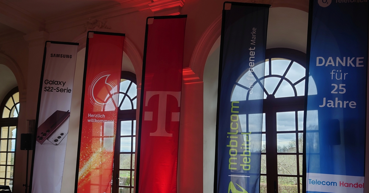 25 Jahre Telecom Handel - gleich steigt die Party