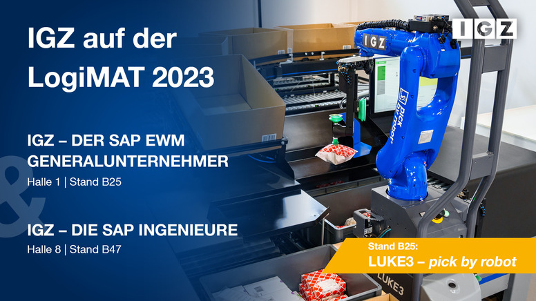 Partner für sichere Supply Chains: IGZ auf der LogiMAT 2023 | XING