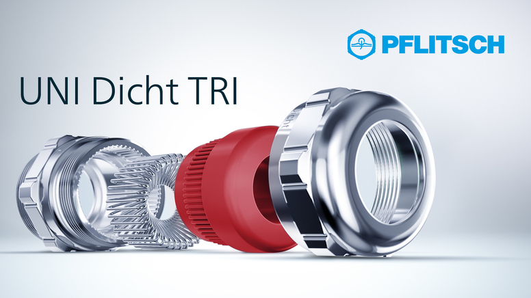 Der neue UNI Dicht TRI kombiniert PFLITSCH